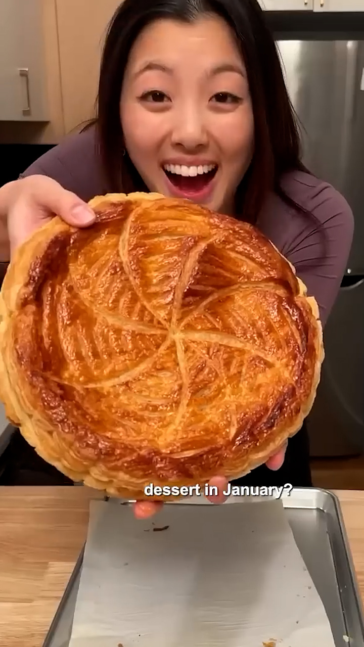 Traditional French king cake for Epiphany celebration | Fiffig Productions