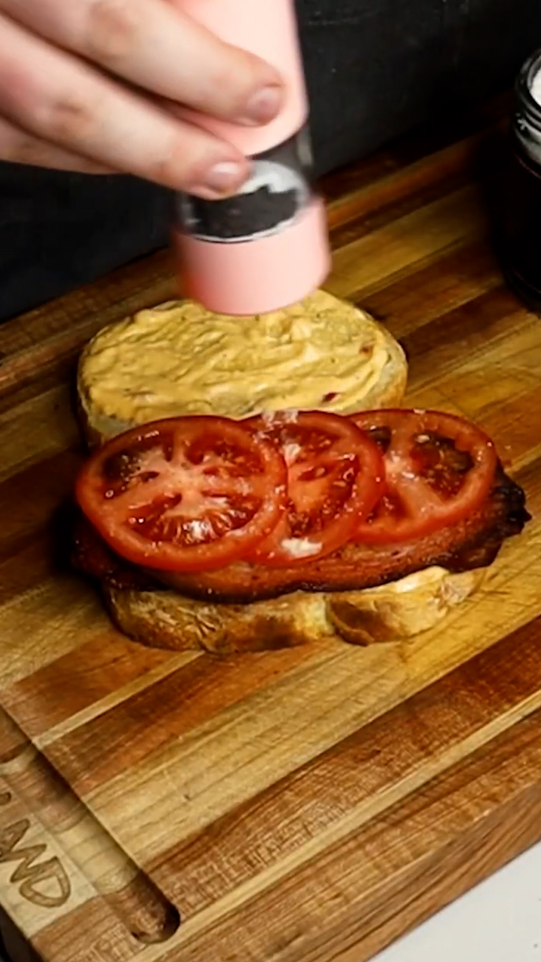 BLT with homemade cured bacon | Fiffig Productions