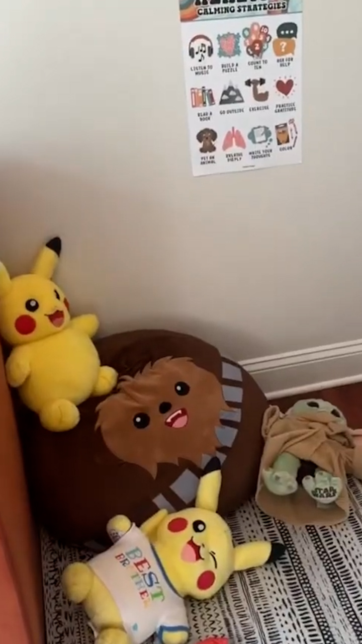 Toddler calm down corner setup for better emotional regulation | Fiffig ...