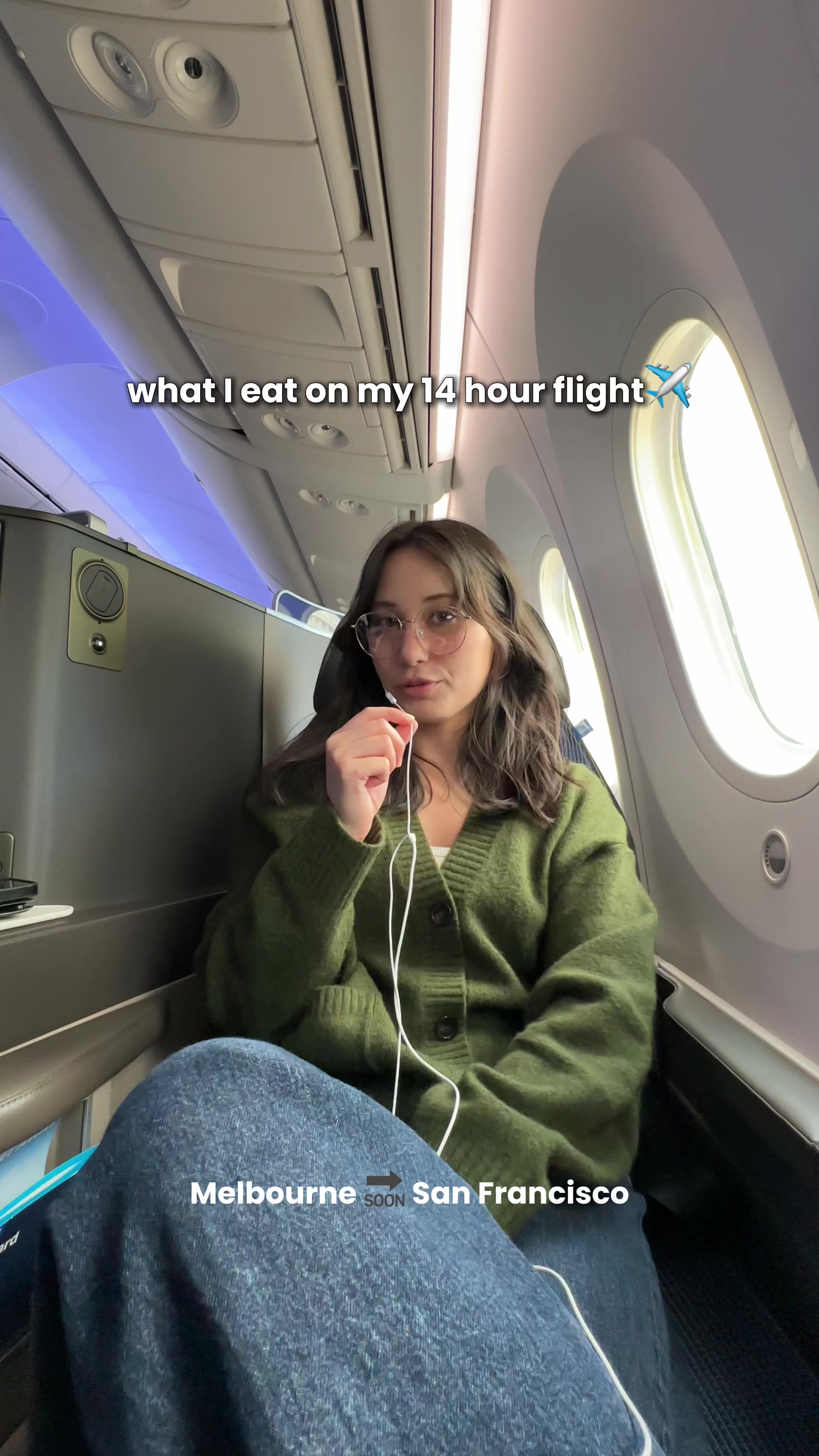 What business class food actually looks like on a 14-hour flight across ...