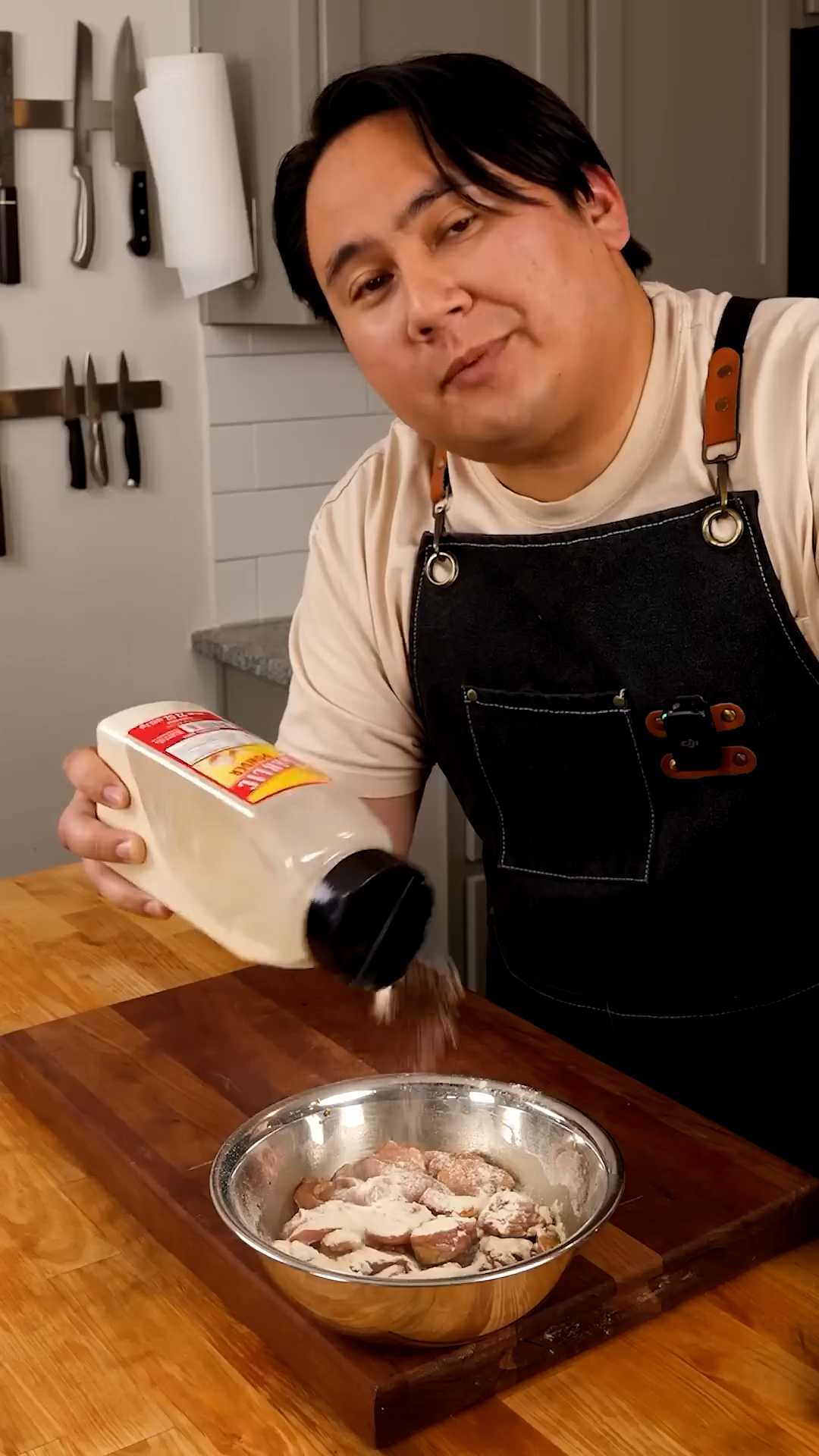 Making garlic butter chicken and calling it healthy | Fiffig Productions